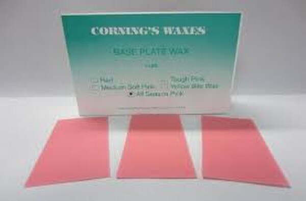 Baseplate Wax/Medium Soft 5lb box, Corning