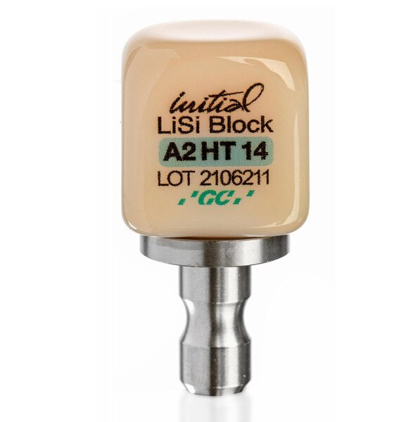 Initial LiSi Block 14, Cerec A2 HT, 5 blocks