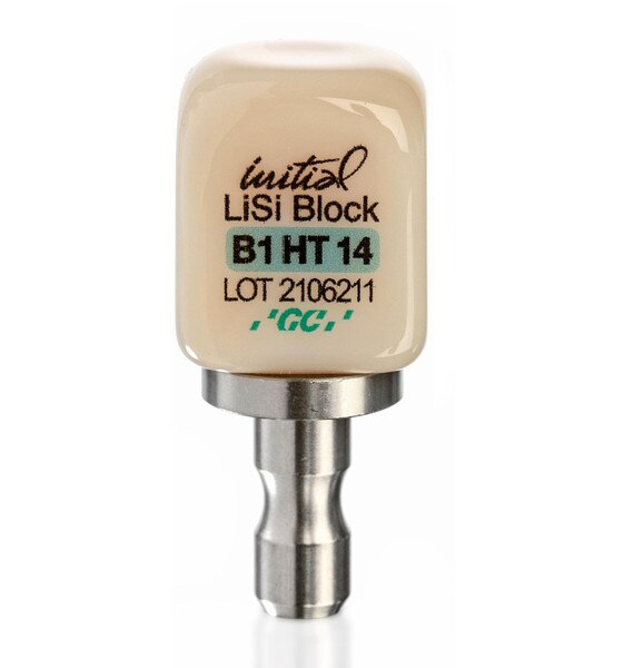 Initial LiSi Block 14, Cerec B1 HT, 5 blocks