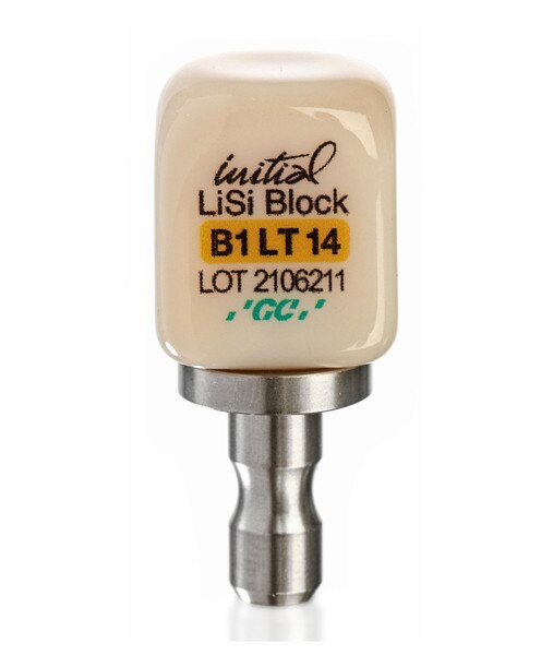 Initial LiSi Block 14, Cerec B1 LT, 5 blocks