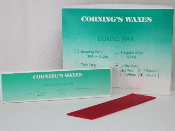 Utility wax Red Small Wax Round Rope Wax Corning