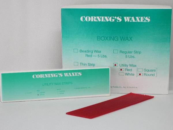 Utility wax Red Small Wax Round Rope Wax Corning
