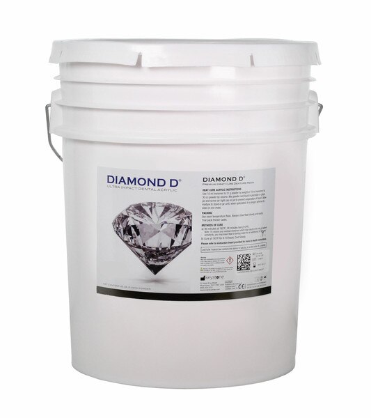 Diamond D Self Cure 25 Pd Original Shade & 4qts Monomer Keystone