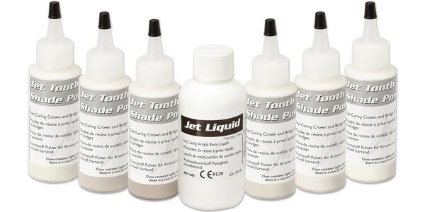 Jet Tooth Shade Powder #81/A3.5 45gm Lang acrylic
