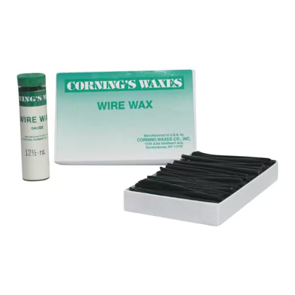 Corning Green 8 gauge Wire Wax, large box