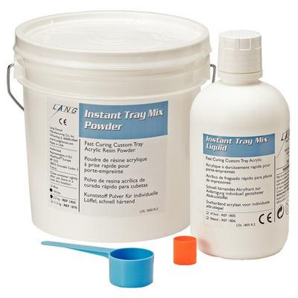 5-lb Package Instant Tray Mix (Powder:Blue/Liquid:Clear) Lang