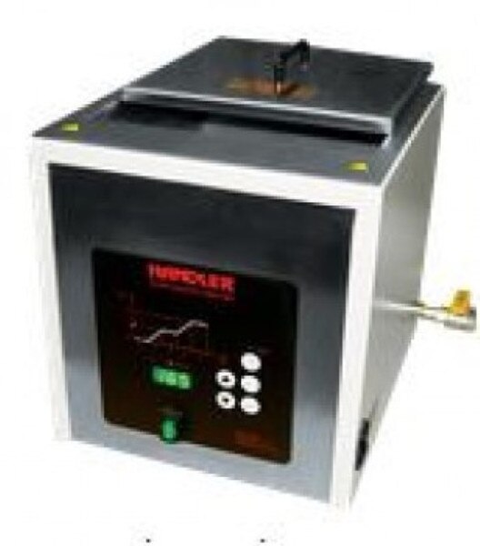 Electric Curing Unit 8 flask capacity, Handler