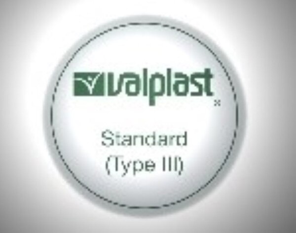Valplast large meharry resin 1 unit acrylic