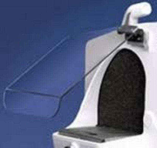 Splash shield for 12 Model Trimmer whipmix