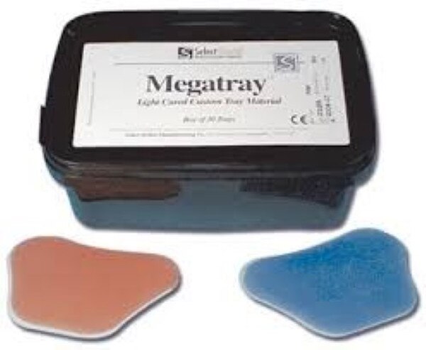 Mega Tray Blue LC Custom Tray 2mm, 50 sheets