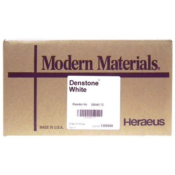 Denstone White 25lbs carton, Type III
