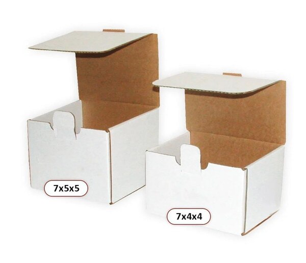 Tiger Mailing Box Plain 7x4x4 100 in bundle