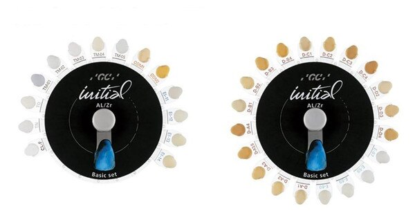 Initial AL/Zr Shade Guide advanced set (2CD) GC