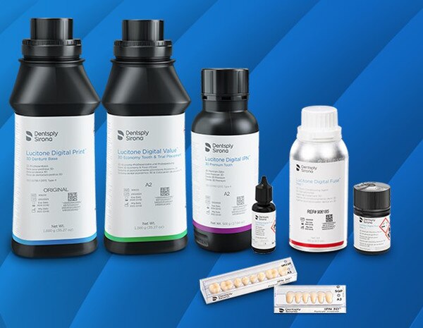 Lucitone Digital IPN 3D Premium Tooth Resin, Shade: D4, 500ml