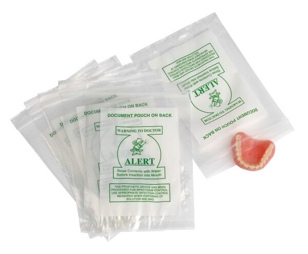 Alert Bag (1000 pcs) with document pouch