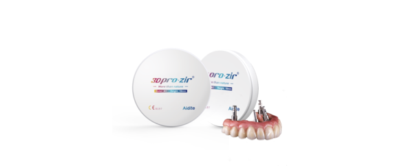 Aidite 3D Pro Multilayer Zirconia, 98 x 25mm, C1