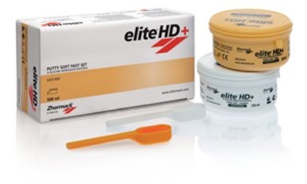 Elite HD+ Putty Soft - Fast Set 250ml Base & Catalyst Zhermack