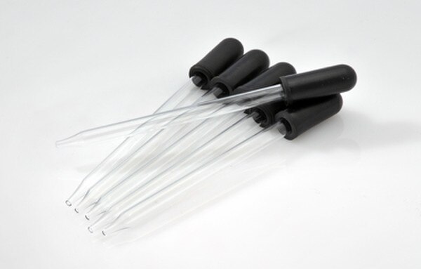 Glass Droppers - 4 1/2", pkg of 10