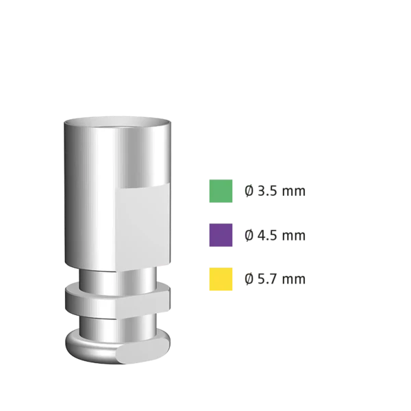 DD Fusion Analog ZTA 35, Zimmer Dental tapered screw vent