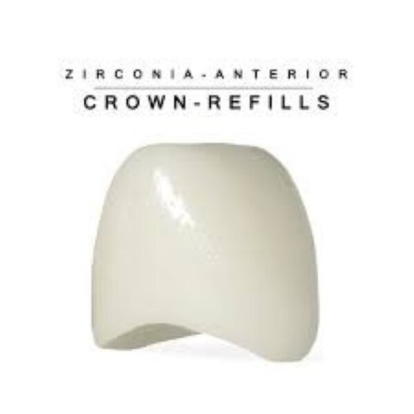 Kinder Krowns Anterior ZirconiaMaster Kit Regular Length 36 crowns