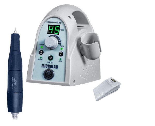 Ram Microlab Digital, 45000 RPM,handpiece w. Var speed foot control