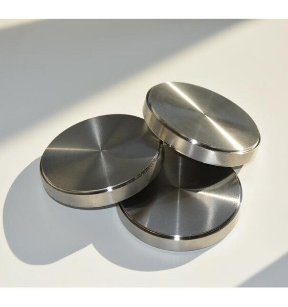 Nowak Titanium Metal Puck, 98 x 14mm, Grade 5