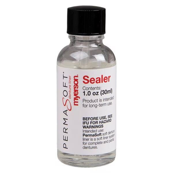 Permasoft Denture Liner Sealer, 30ml