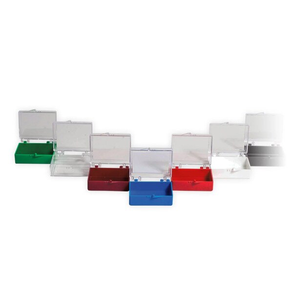 Red/Clear 2 Rigid Plastic boxes 500 pieces, Tiger