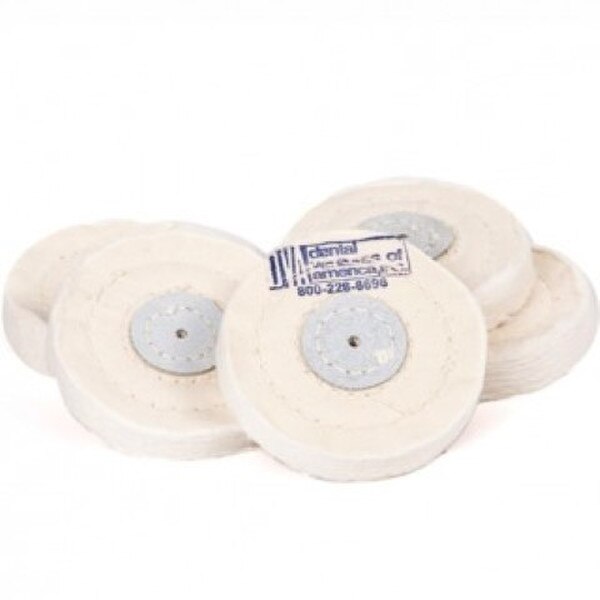 Cloth Wheels, 3 inch x 50 ply cloth wheels (Pkg. of 10)