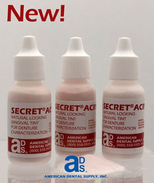 Secret Acrylic Tint, Ivory 13gm
