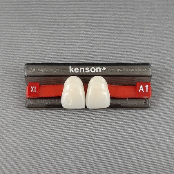 Kenson Resin XL, Upper Central Incisors Only Teeth