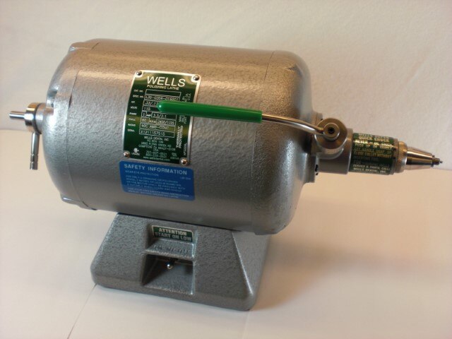 Quick Chuck on 1/3Hp lathe For Heavy Duty grinding & polishing