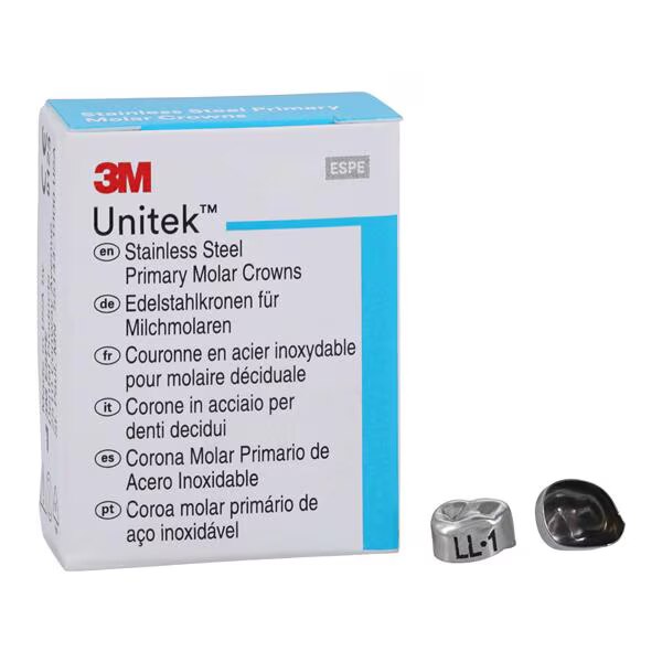 Unitek 1st Primary Non-crimped Crowns box of 5