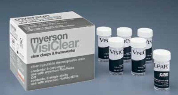 VisiClear Single Shots 6-pack 7g bottles, CDM